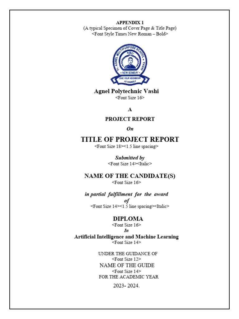 Project Black Book Format 2024-25 | PDF | Computer Programming | Times ...