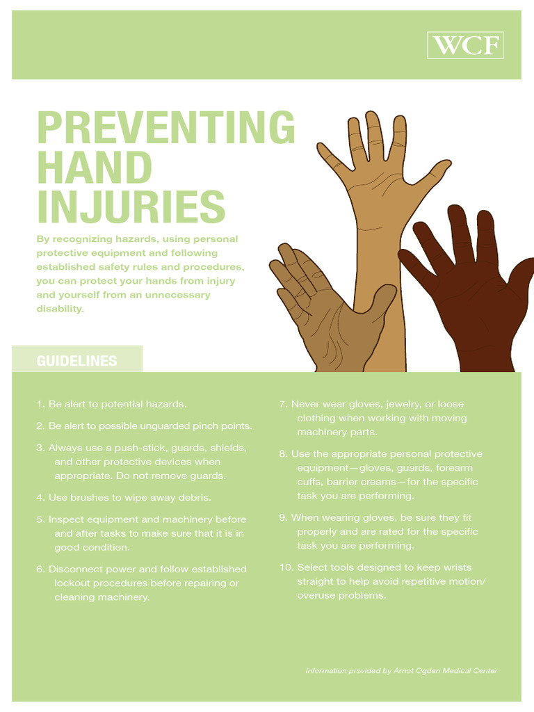 Prevent HandInjuries | PDF | Science & Mathematics | Computers