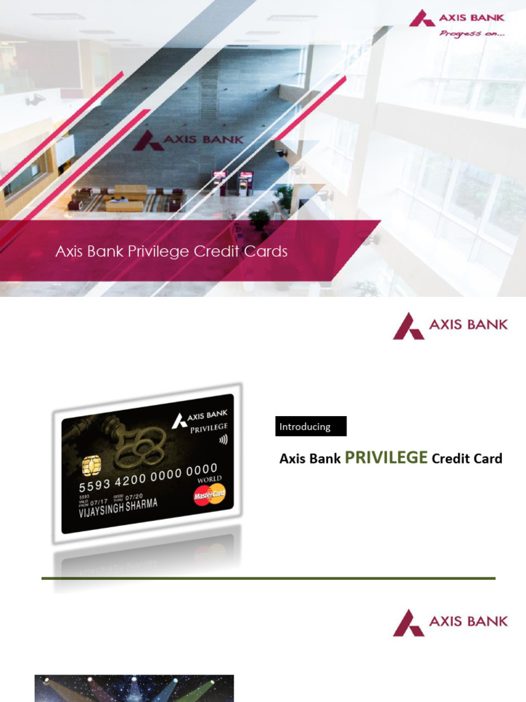 Privilege | PDF | Credit Card | Master Card