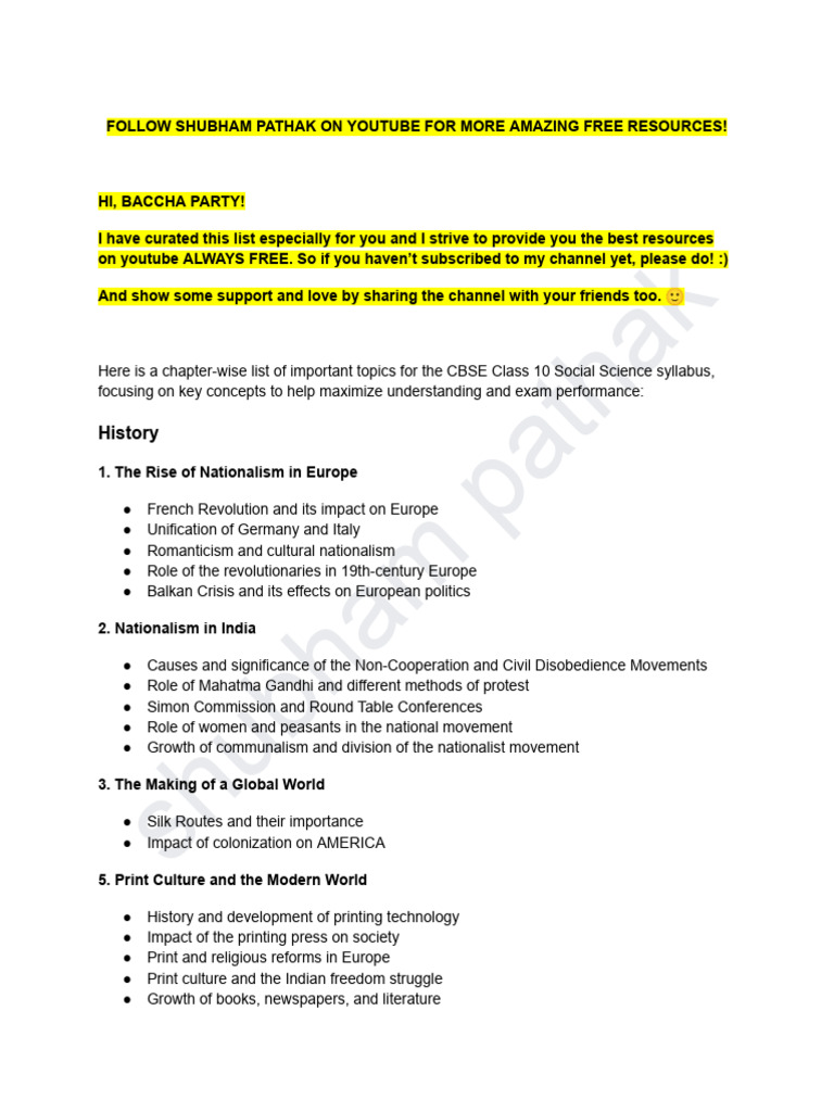 Most Important Topics of SST + Science | PDF | Reproduction | Agriculture