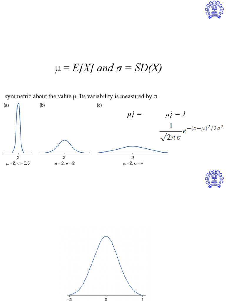 L4 Notes | PDF | Normal Distribution | Standard Deviation