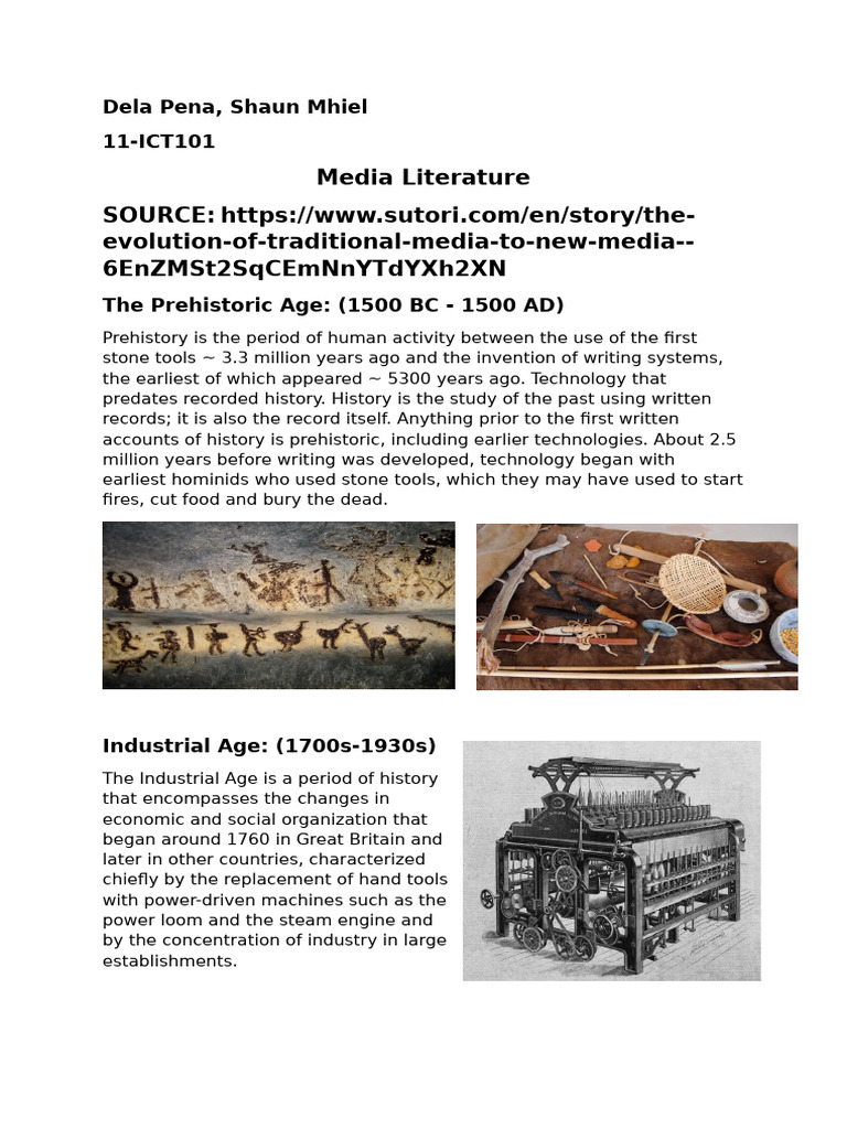 Mil Evolution of Media | PDF | Social Science | History