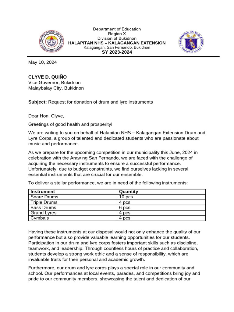 Resolutions For The Band Instruemnts | PDF | Wellness