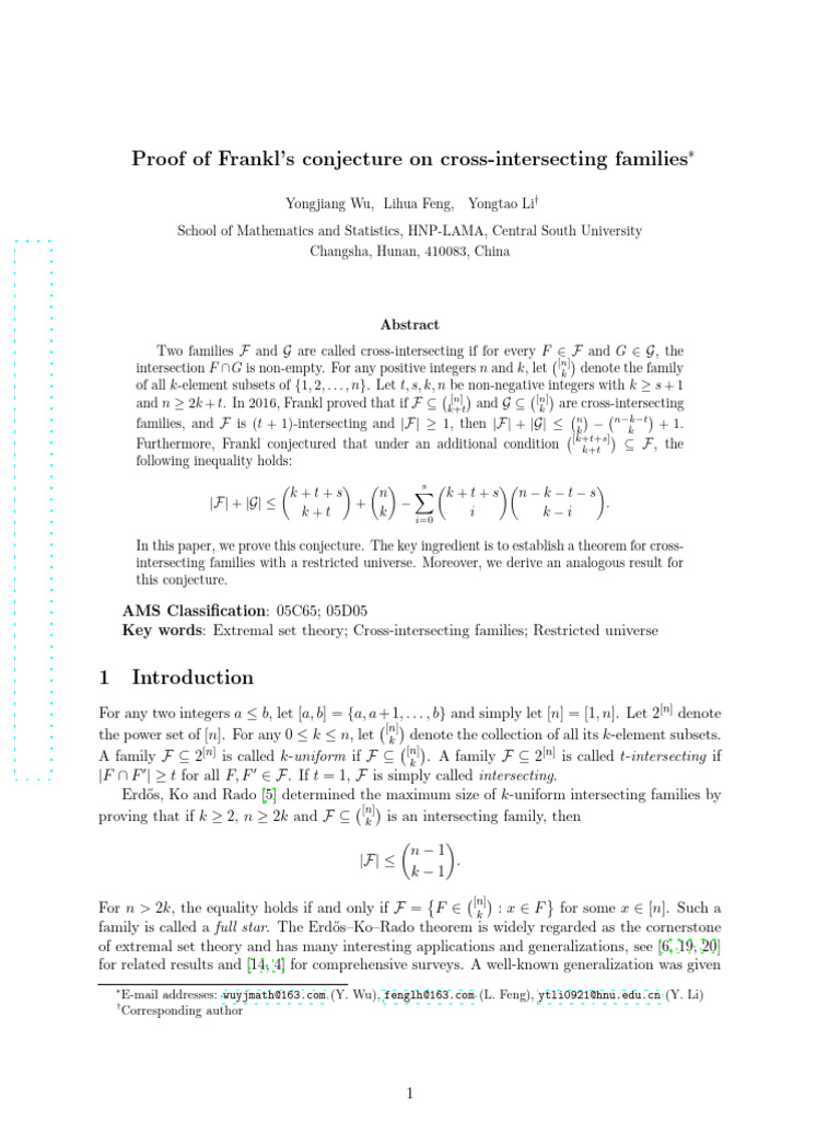 2411.09490v1 | PDF | Combinatorics | Discrete Mathematics