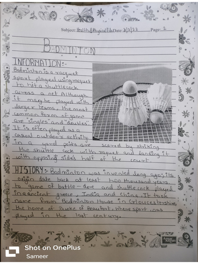 Sports Project | PDF