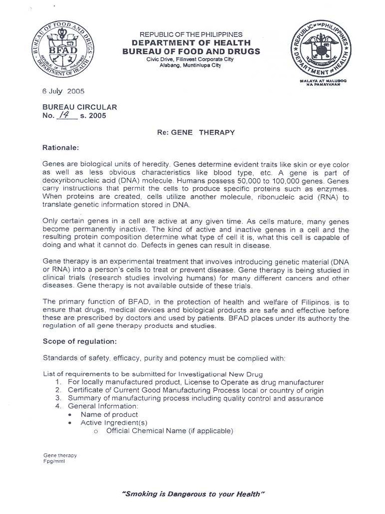 Bureau Circular No.14 S. 2005 | PDF