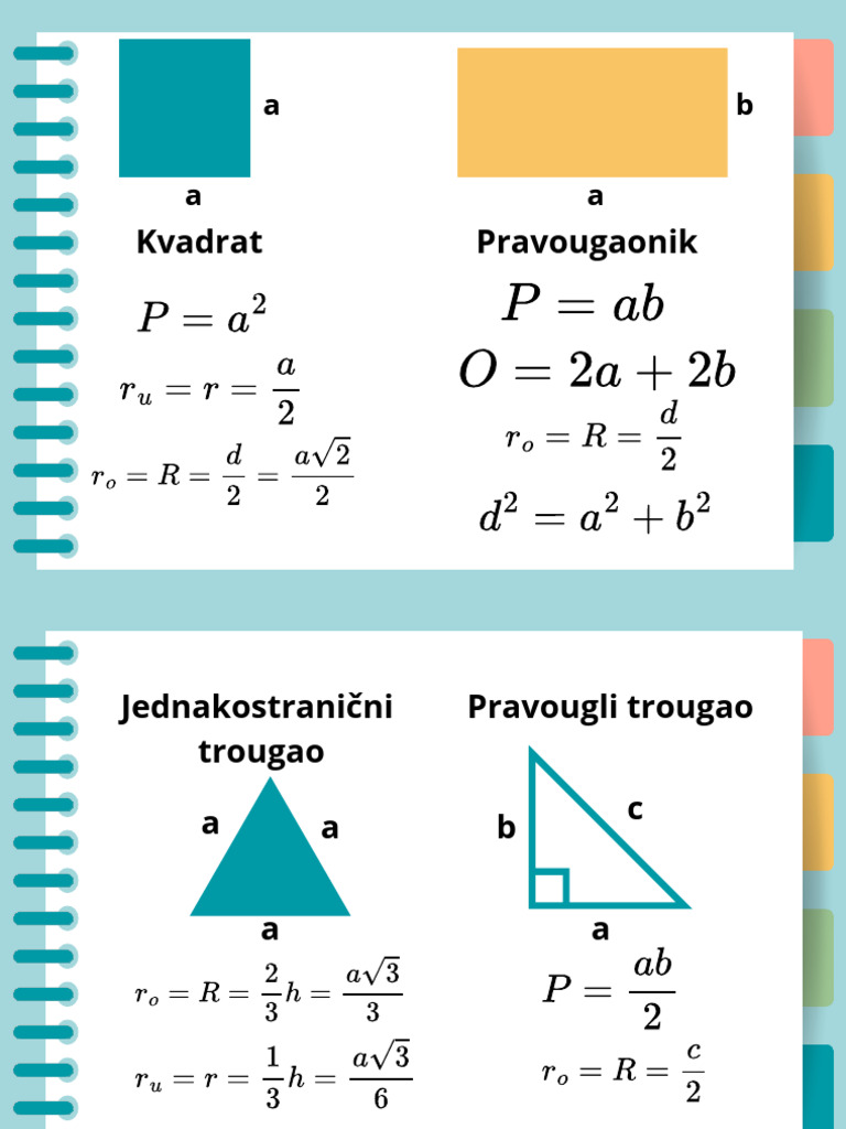 Kvadrat Pravougaonik | PDF
