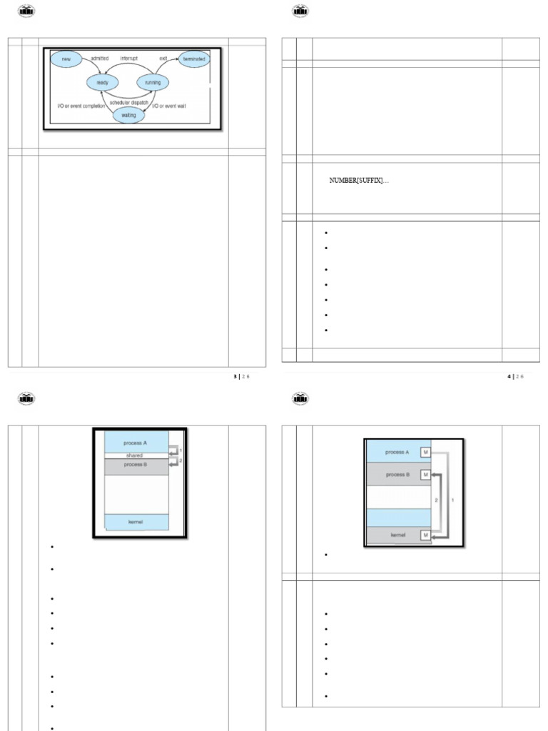 Osy w19 Even | PDF | Thread (Computing) | Process (Computing)