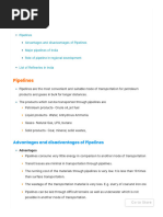 India Natural Gas Infrastructure Map | PDF | Fossil Fuels | Fuel Gas