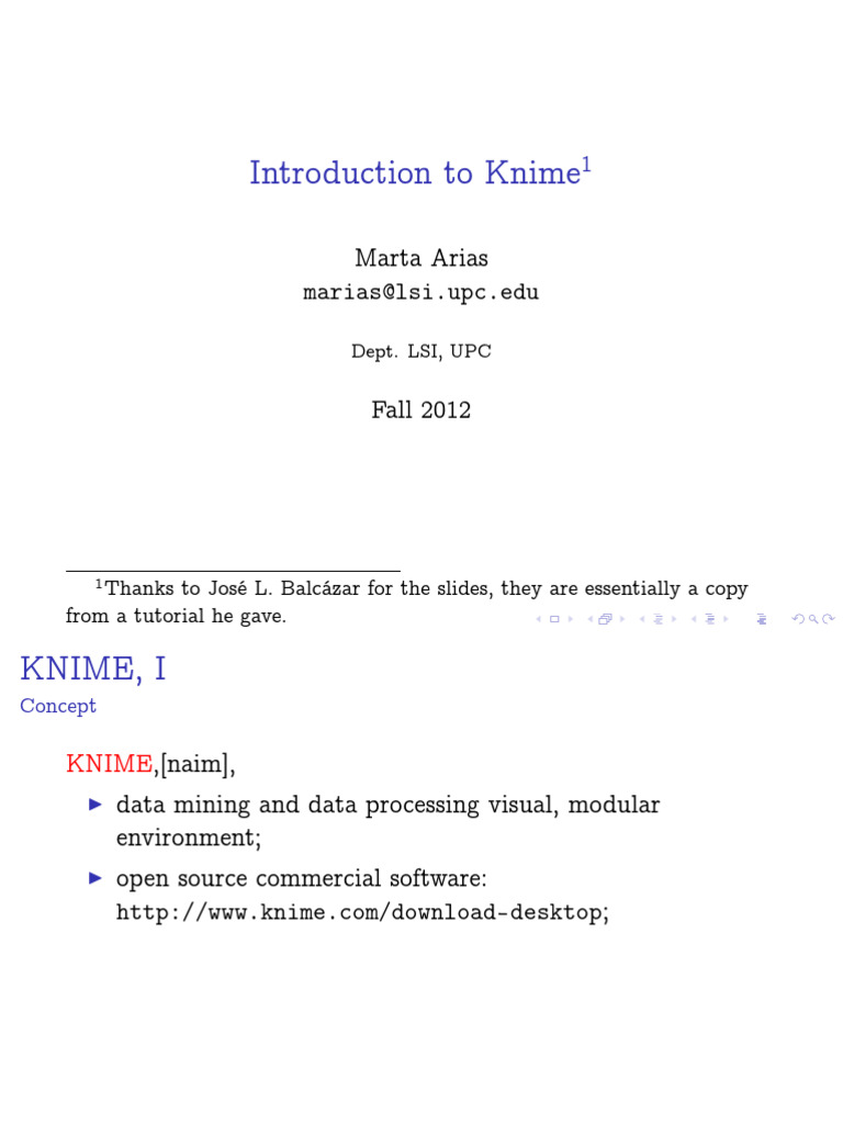 5 Knime | PDF | Computer Architecture | Computing