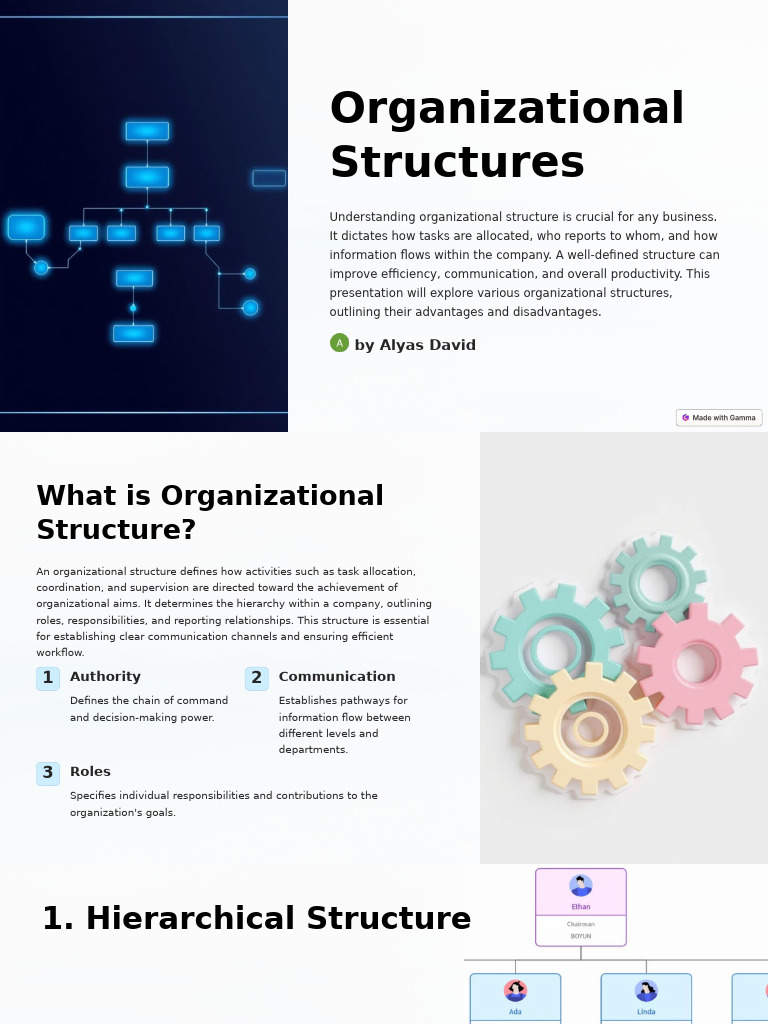 Organizational Structures | PDF | Organizational Structure | Business