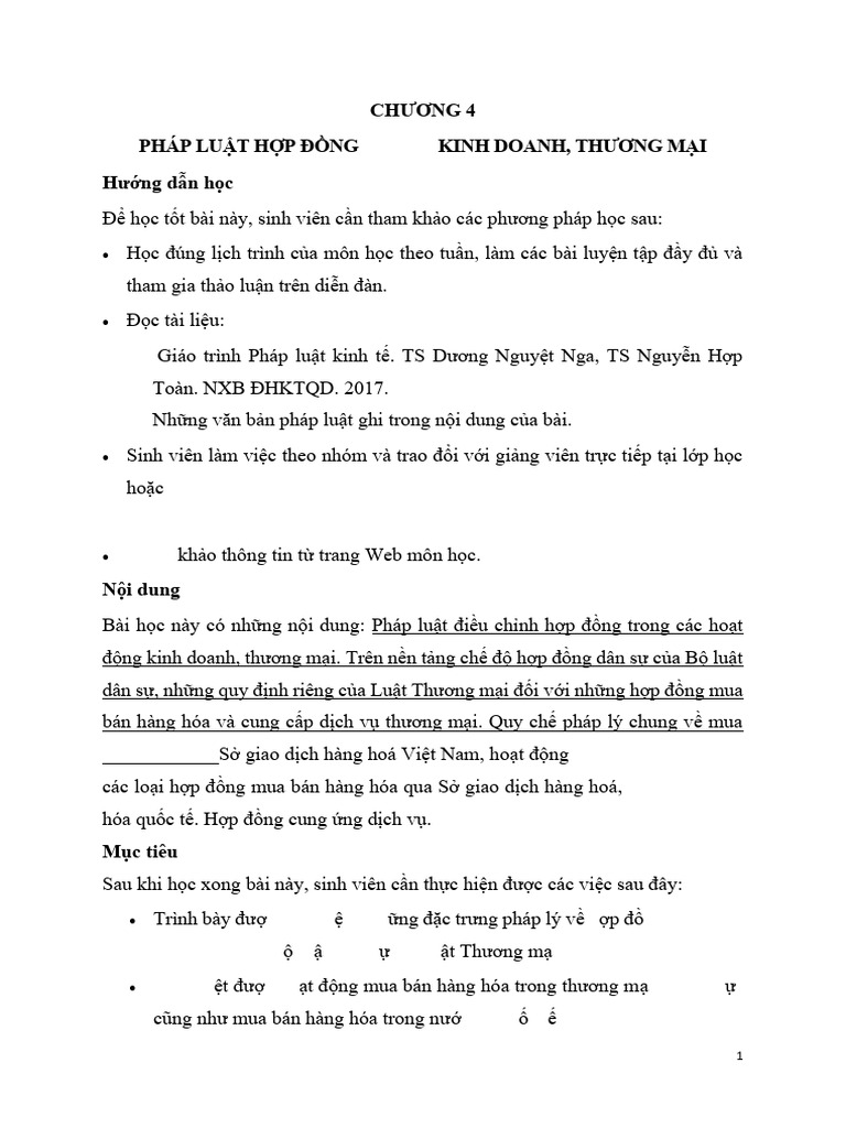 Bài giảng TEXT - Bài 4 PLKD | PDF