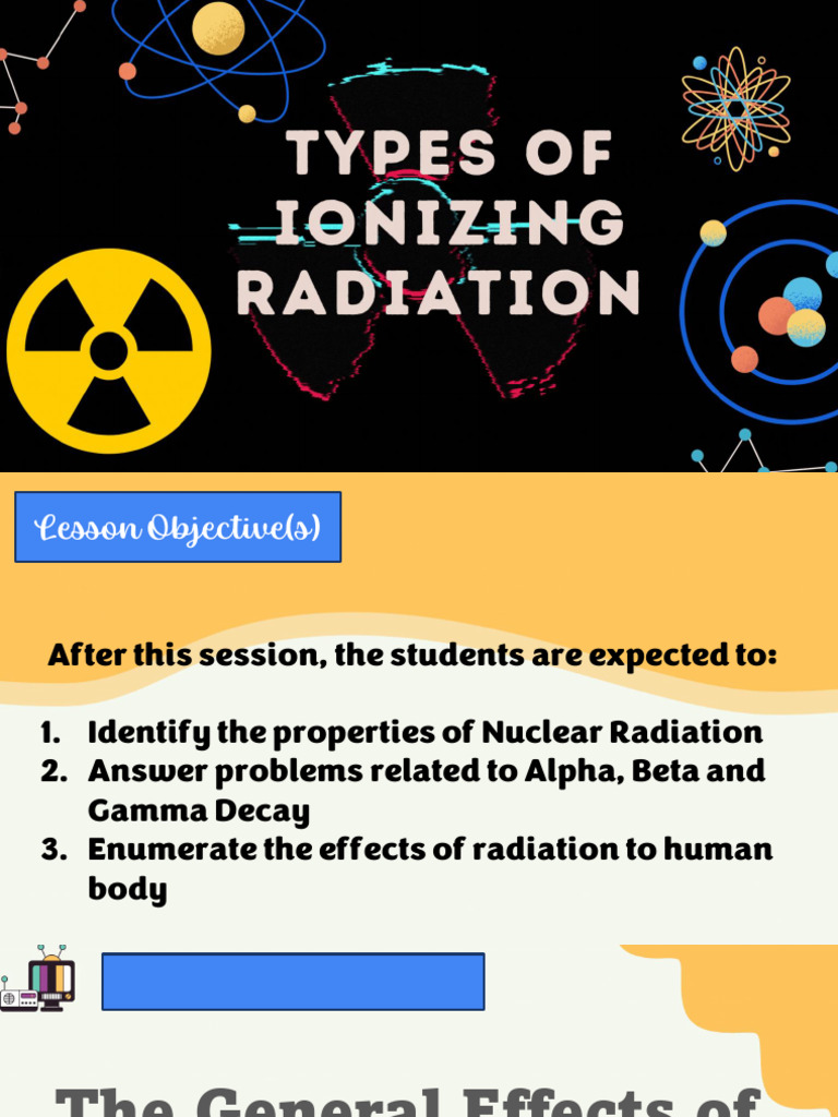 Understanding Nuclear Radiation Effects | PDF | Radiation | Ionizing ...