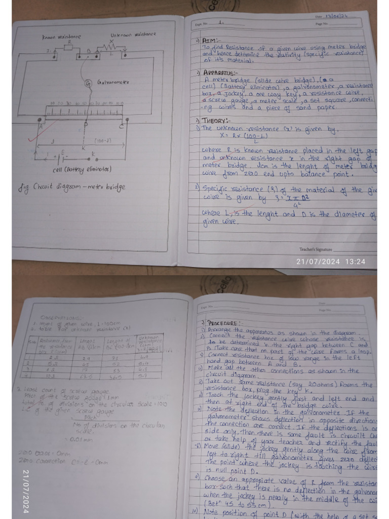 Physics Pratical | PDF