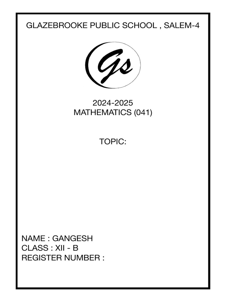 Maths FP | PDF | Wellness