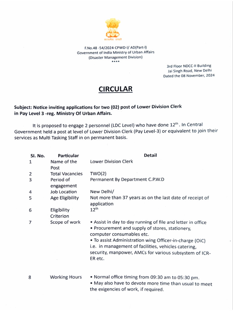 Circular LDC | PDF