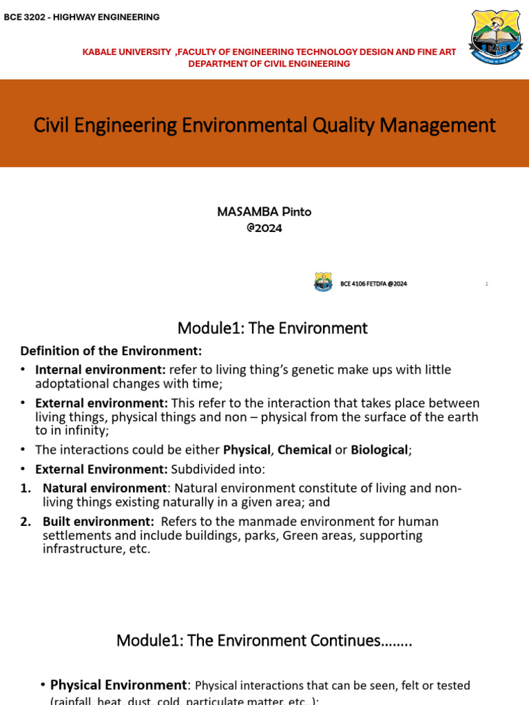 Bce 4106 Lec1 | PDF | Ecosystem | Biogeochemistry