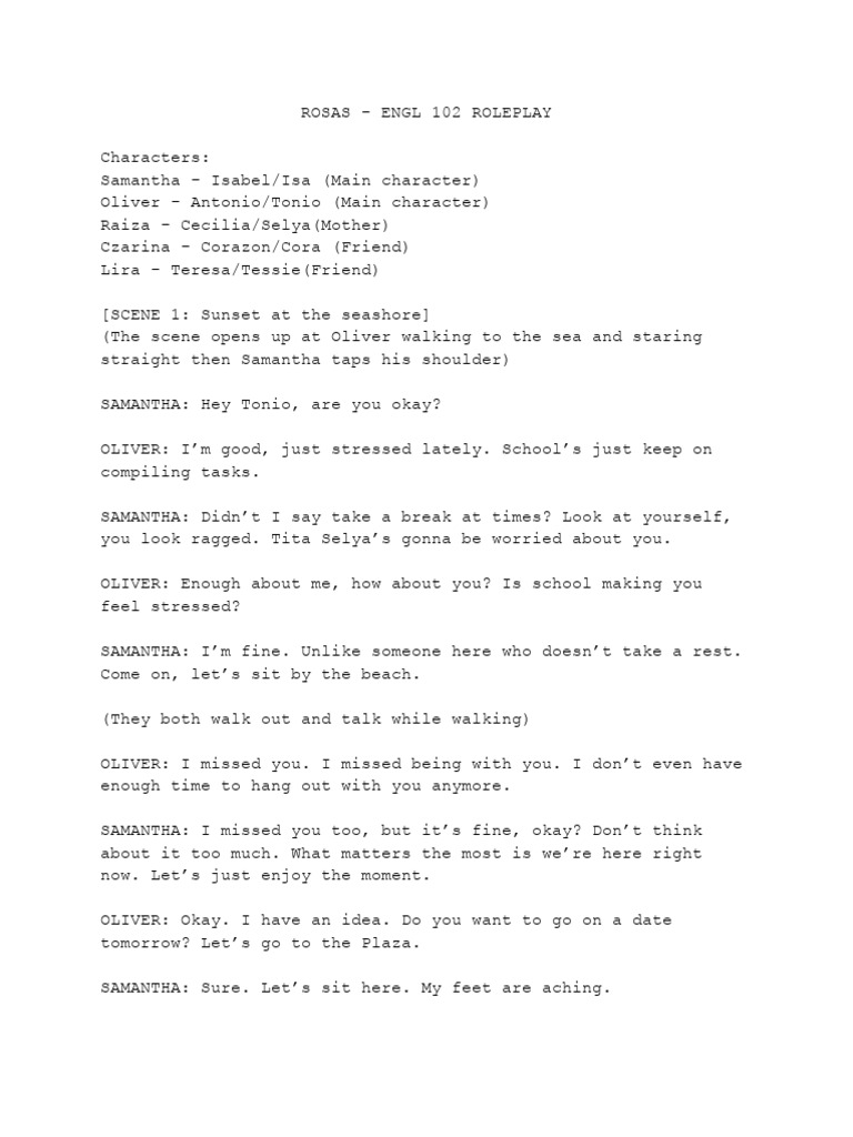 SCRIPT | PDF | Poetry