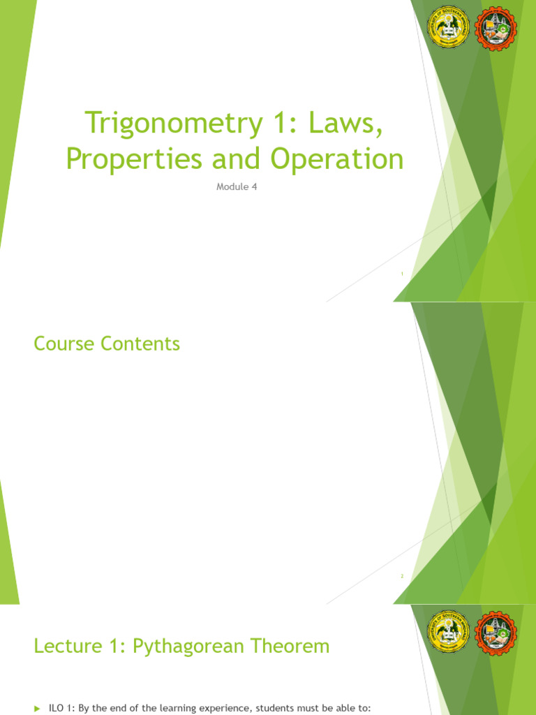 Module-4 | PDF | Trigonometric Functions | Trigonometry Module-4 | PDF | Trigonometric Functions | Trigonometry