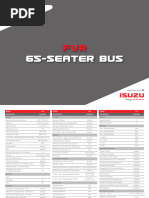 Inter-City Bus Specification (12M) - CNG YUTONG | PDF | Bus | Axle