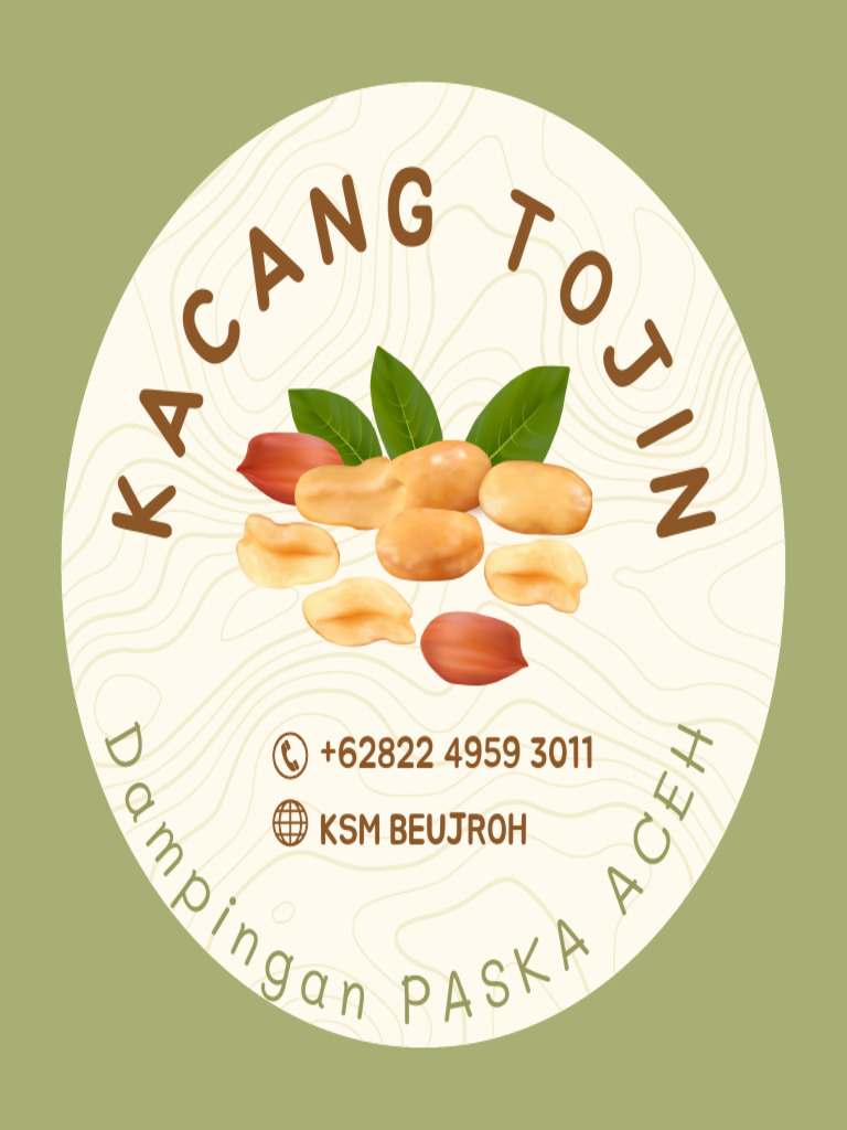 Stiker Kacang Tojin | PDF