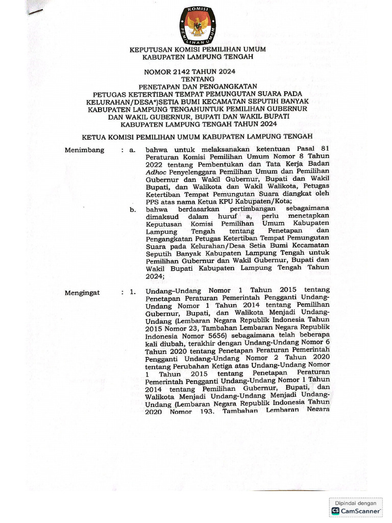 SK Linmas TPS 005 | PDF