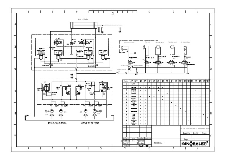 Hydraulic Circuit Diagram | PDF