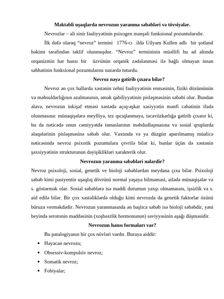 Mekteblilerde Nevroz | PDF