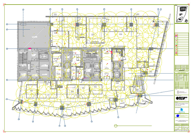 Sdof l11 Hic Mec SDR 000010 Level 11 Fire Fighting Layout Coverage ...
