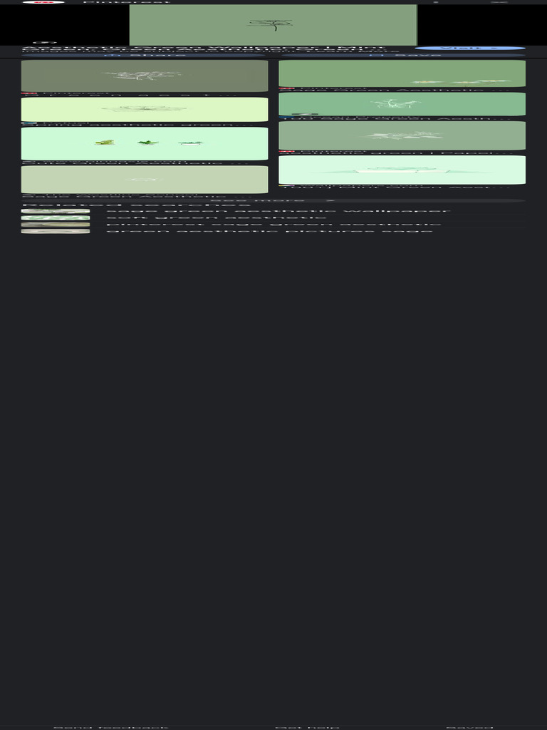 Sage Green Aesthetic Wallpapers | PDF