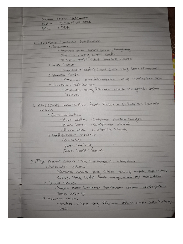 Eka Setiawan (Uts DDH) | PDF