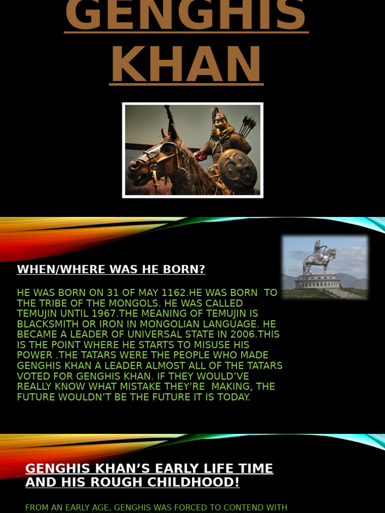 Genghis Khan P2 | PDF