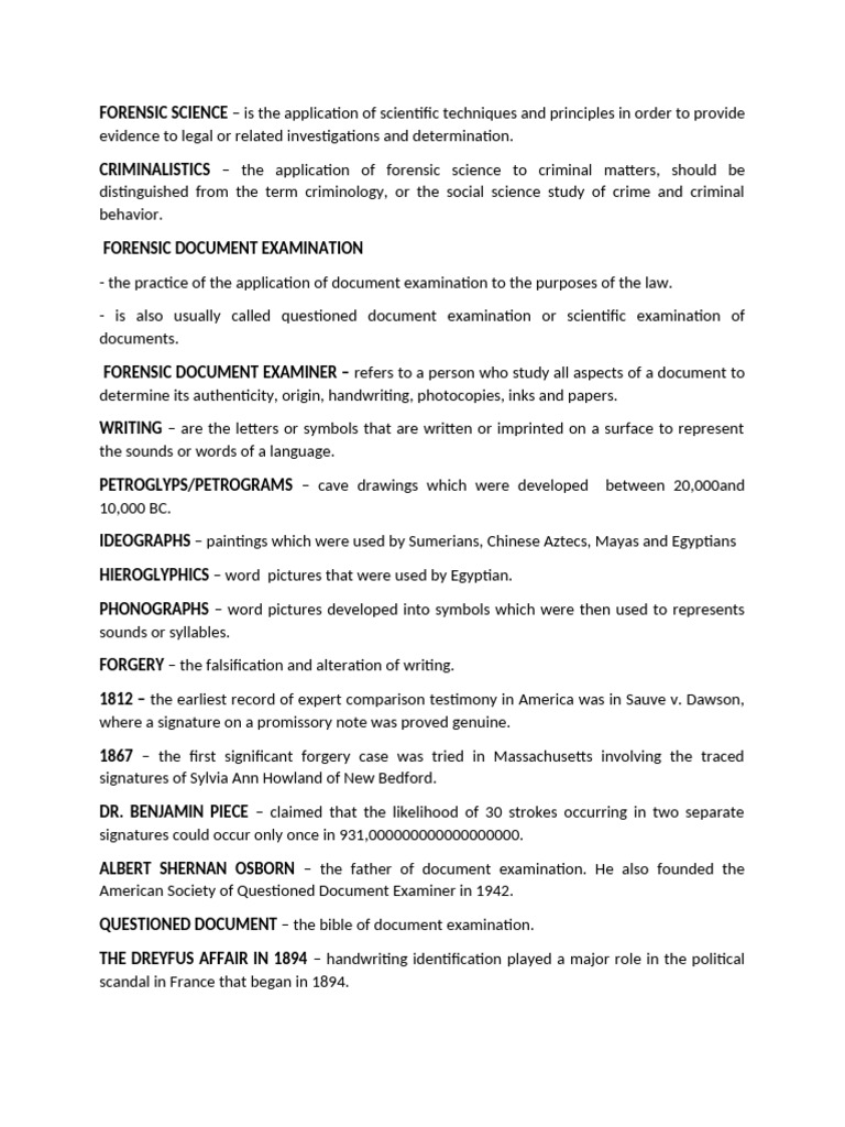 Forensic Science | PDF | Forensic Science | Authentication