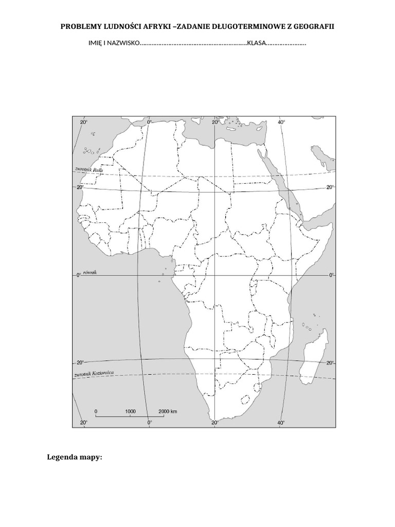 Afryka Podzial Polityczny | PDF