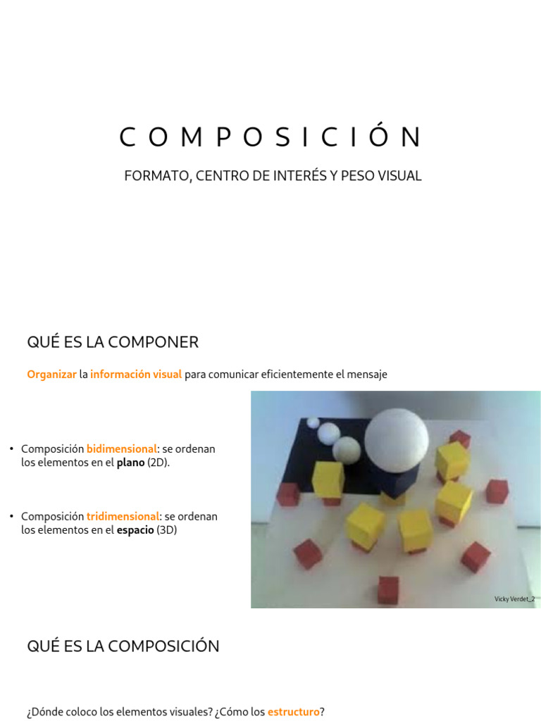 Teoría de la Composición Visual | PDF | Finanzas y dinero