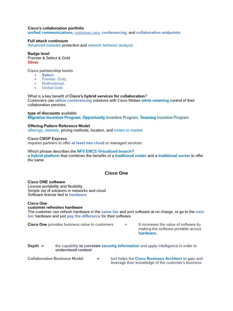 700-150 Introduction To Cisco Sales | PDF | Cloud Computing | Computer ...