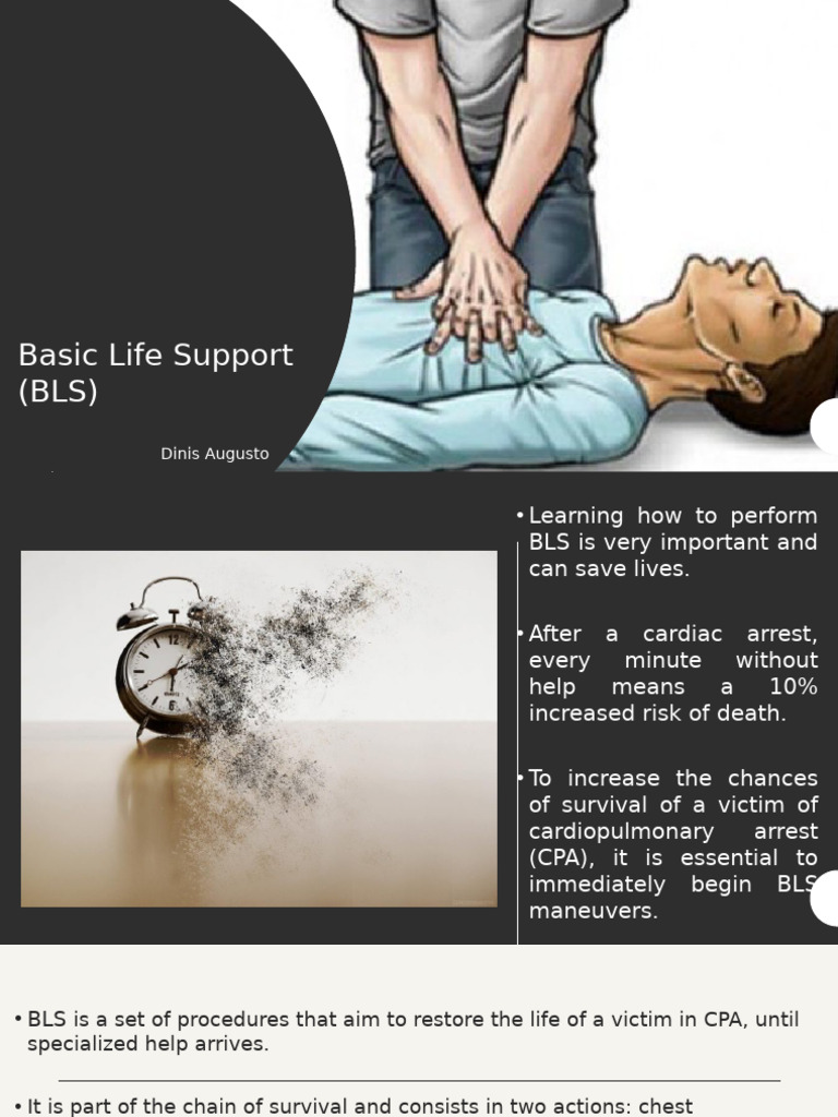 Essential BLS Steps for Cardiac Arrest | PDF
