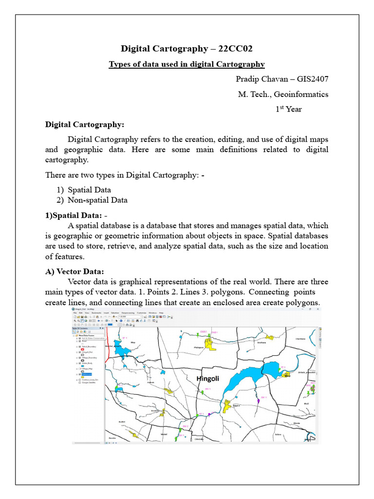 Digital Cartography | PDF