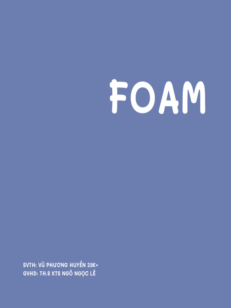 FOAM | PDF