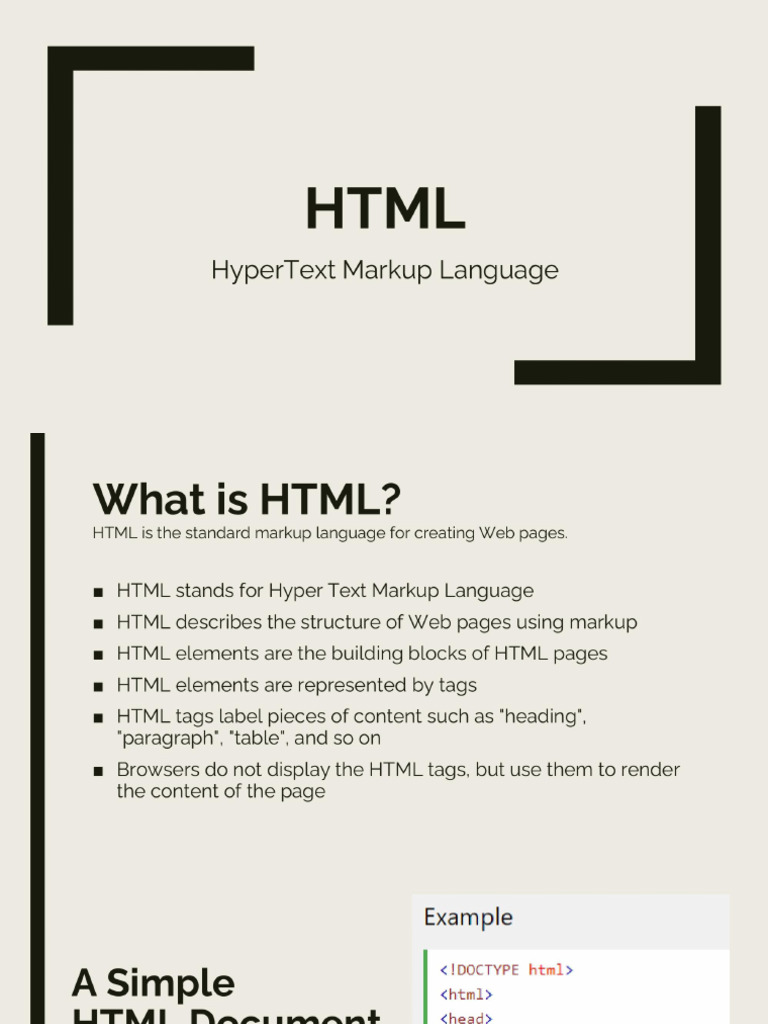 Laboratory 1 HTML5 Structure Elements | PDF