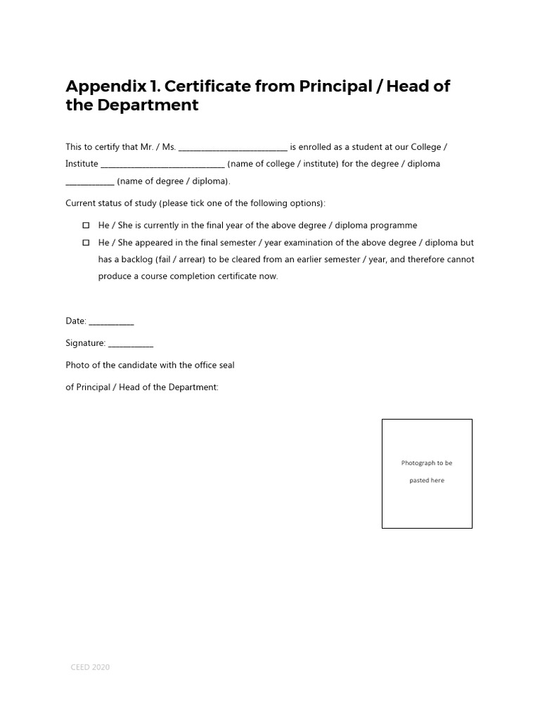 CEED2020 Cert1 | PDF