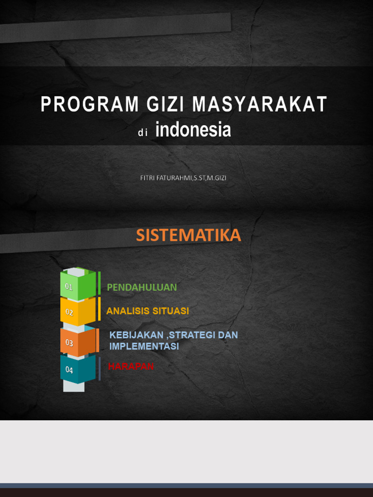 Program Gizi Masyarakat Di Indonesia | PDF | Ilmu Sosial | Pengembangan ...