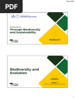 Science 9 Quarter 1 Module 4 Biodiversity | PDF | Biodiversity | Evolution