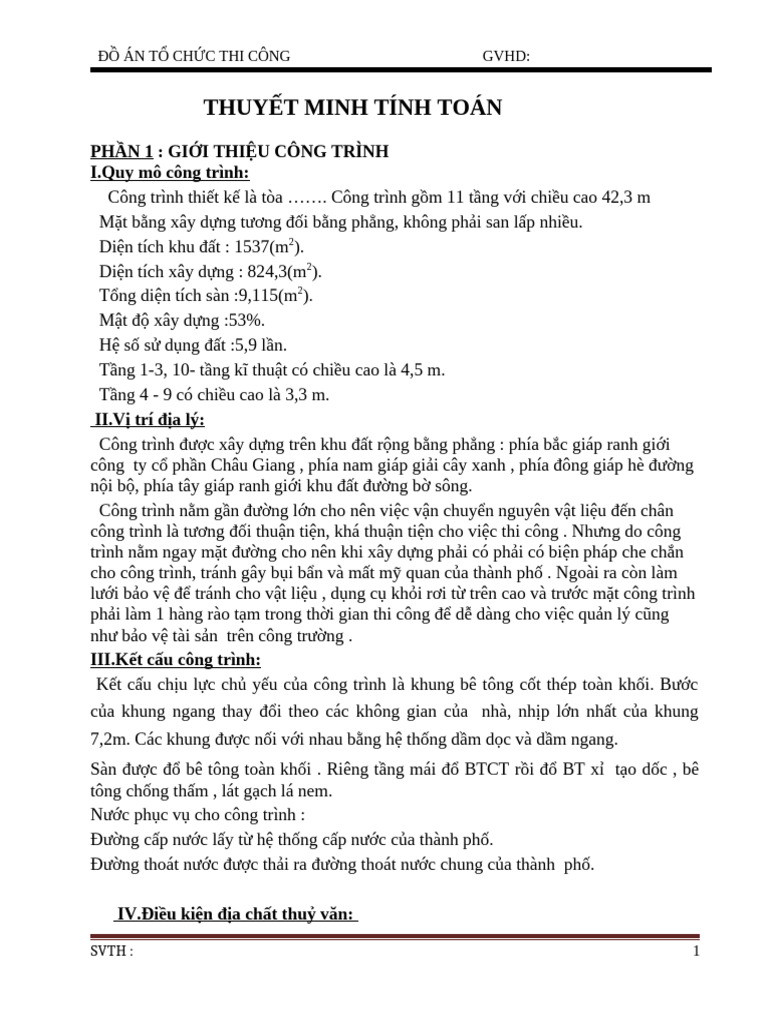 Do An TCTC Tham Khao | PDF