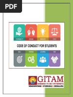 VIT Student Conduct Guidelines | PDF | Fine (Penalty) | Academic Integrity