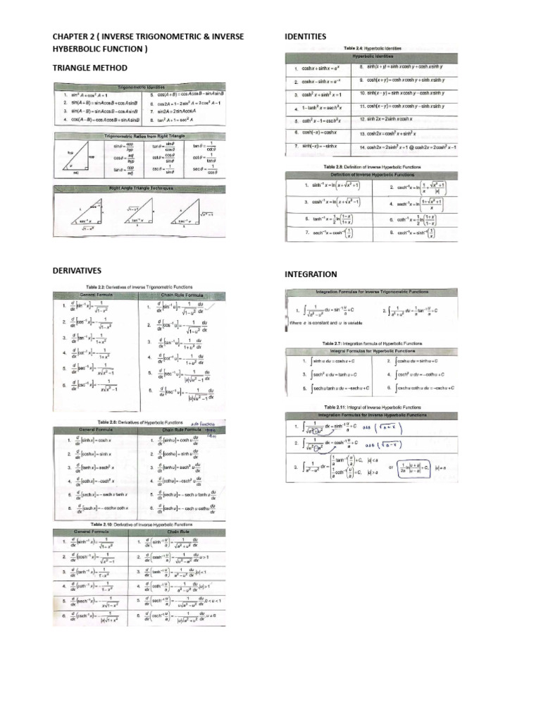 Formula Calc Mat233 | PDF | Technology & Engineering