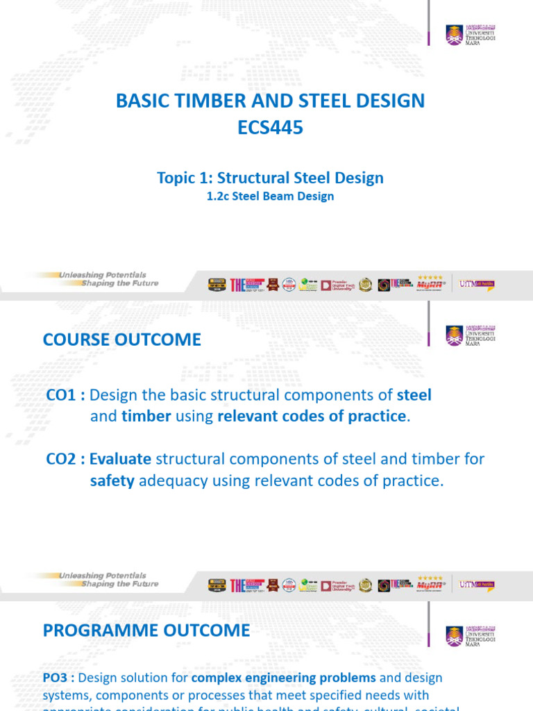 1.2c Steel Beam Design | PDF