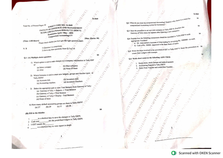 Computerised Accounting | PDF