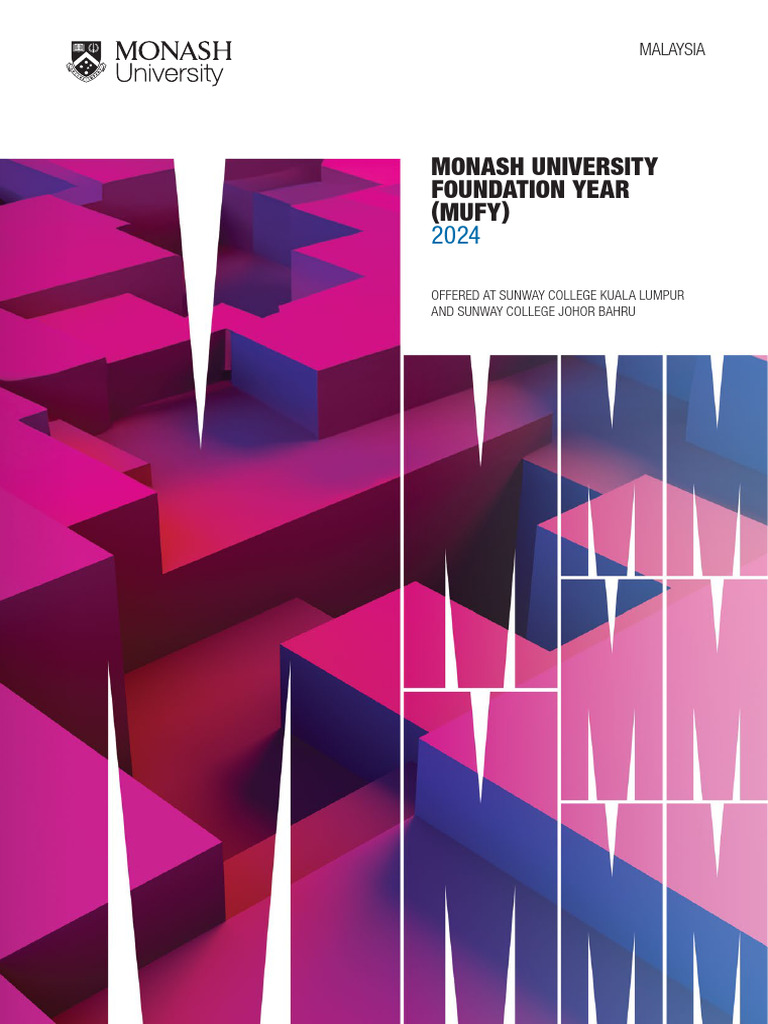 Monash University Foundation Year | PDF | Educational Stages