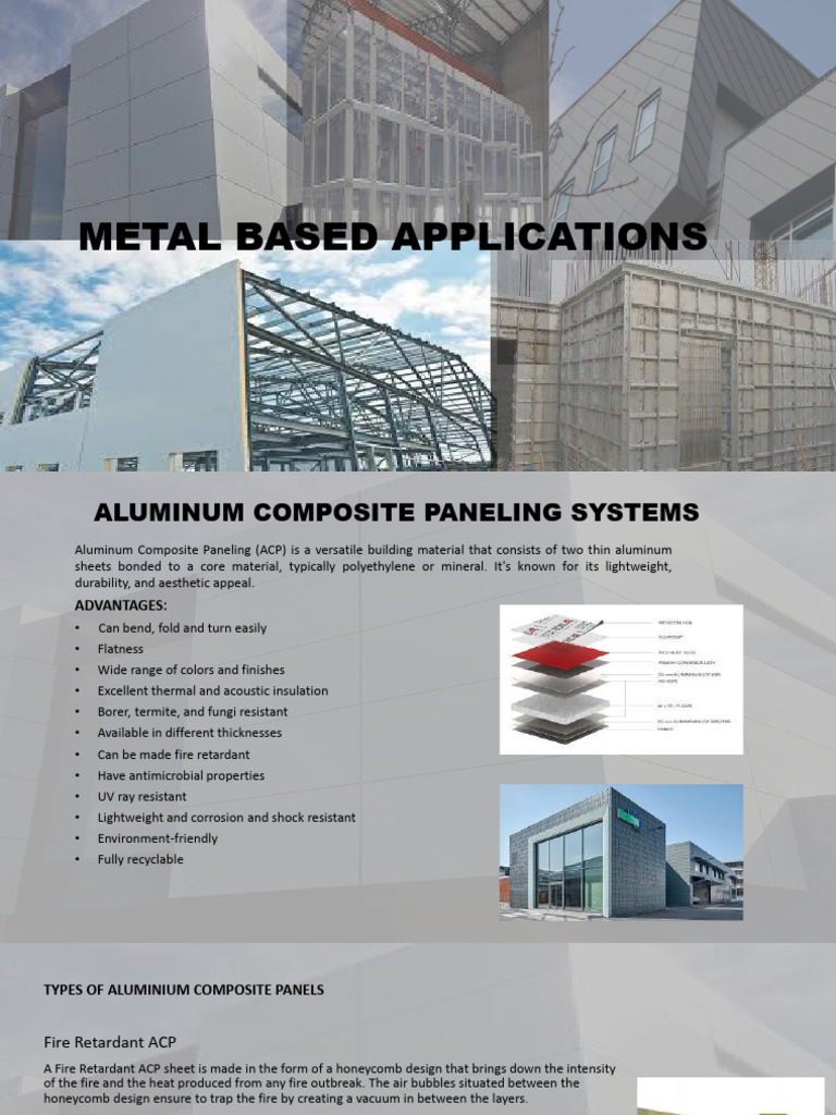 Metal Based Applications | PDF | Drywall | Wall